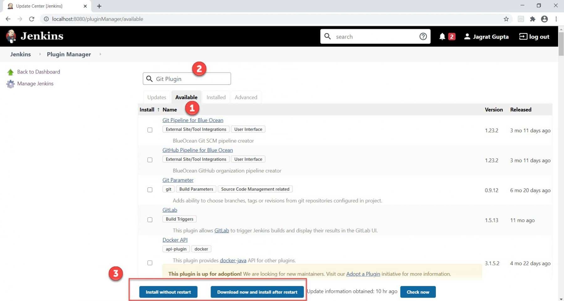 How to Set up Jenkins Integration of your project with GitHub Repository?